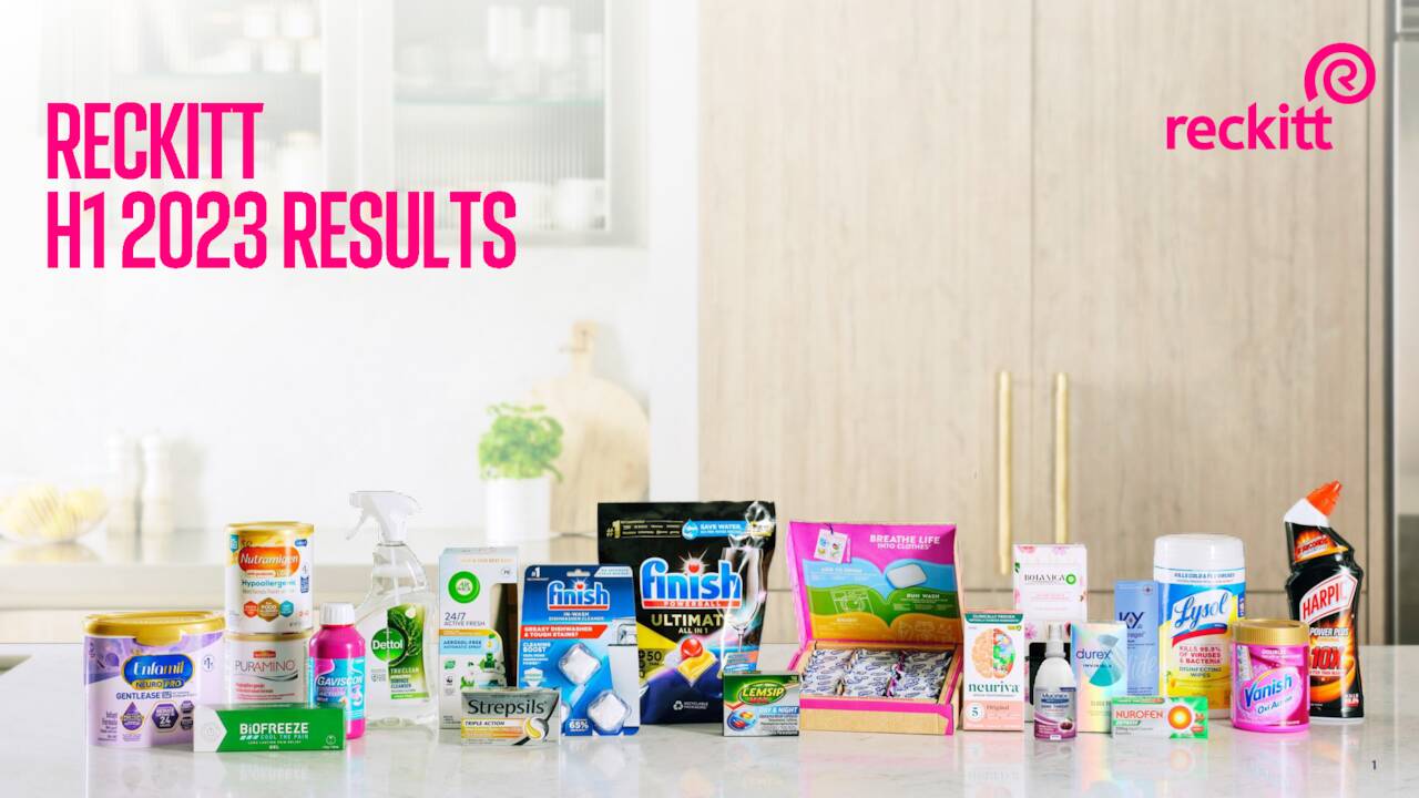 Reckitt Benckiser Group plc 2023 Q2 - Results - Earnings Call ...