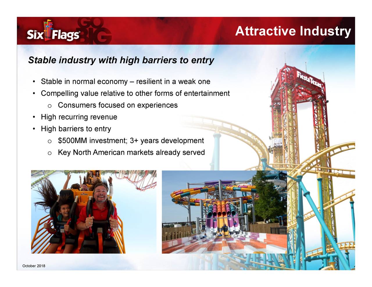 Six Flags Entertainment Corporation 2018 Q3 - Results - Earnings Call ...