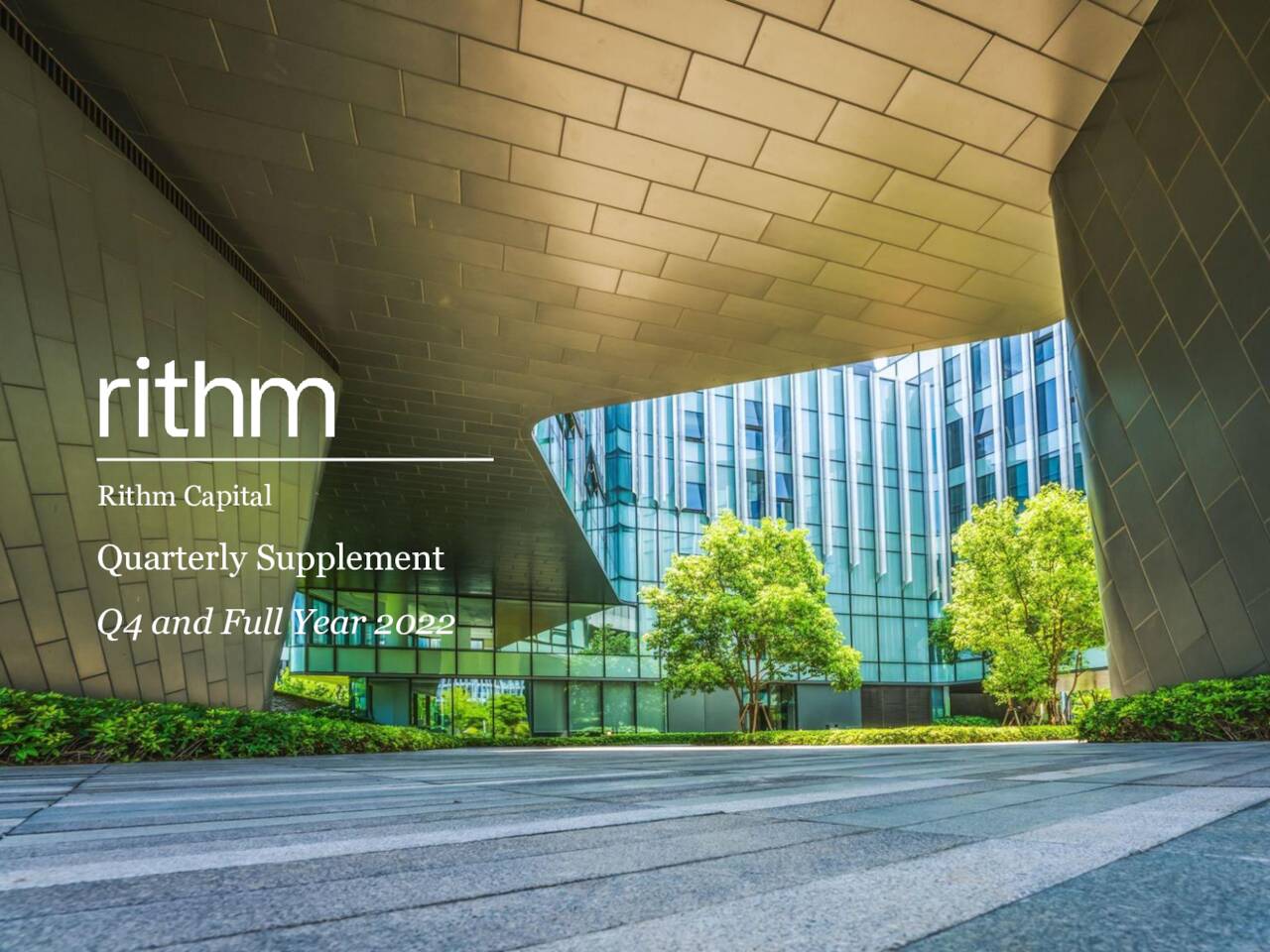 Rithm Capital Corp. 2022 Q4 - Results - Earnings Call Presentation ...