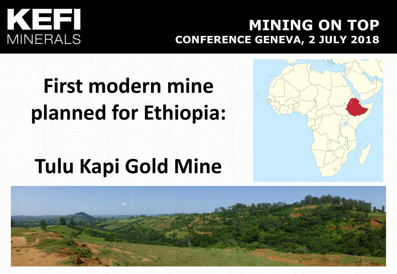 KEFI Minerals (KFFLF) Presents At The 5th Mining On Top Conference ...