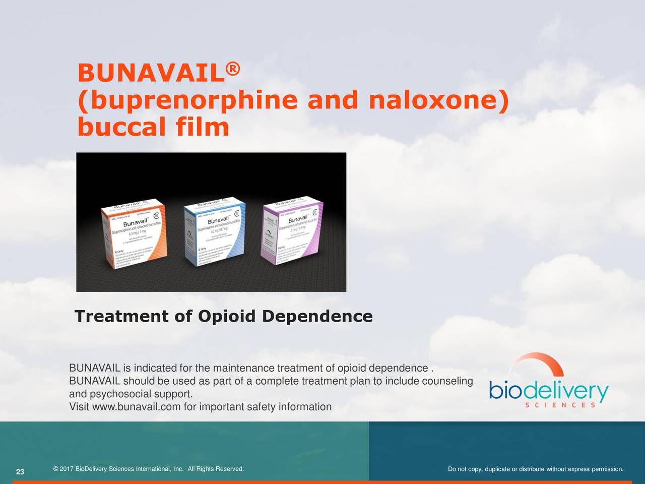 BioDelivery Sciences International (BDSI) Presents At 29th Annual ROTH ...