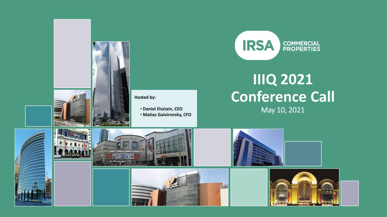 IRSA Propiedades Comerciales S.A. 2021 Q3 - Results - Earnings Call Presentation (NASDAQ:IRCP ...
