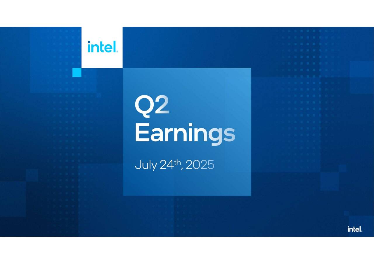Intel Corporation 2025 Q2 - Results - Earnings Call Presentation (NASDAQ:INTC) | Seeking Alpha