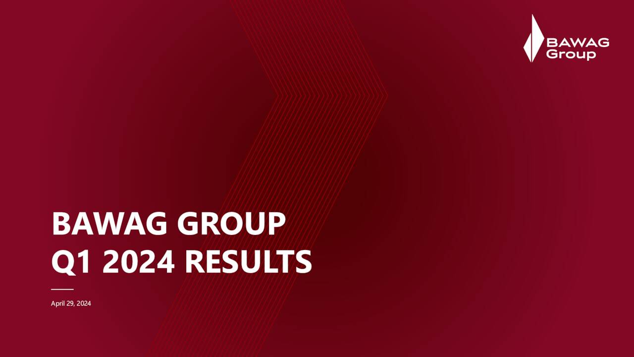 BAWAG Group AG 2024 Q1 - Results - Earnings Call Presentation (OTCMKTS:BWAGF) | Seeking Alpha