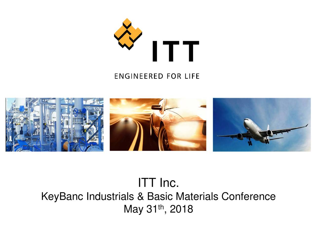 ITT (ITT) Presents At KeyBanc Capital Markets Industrials And Basic ...