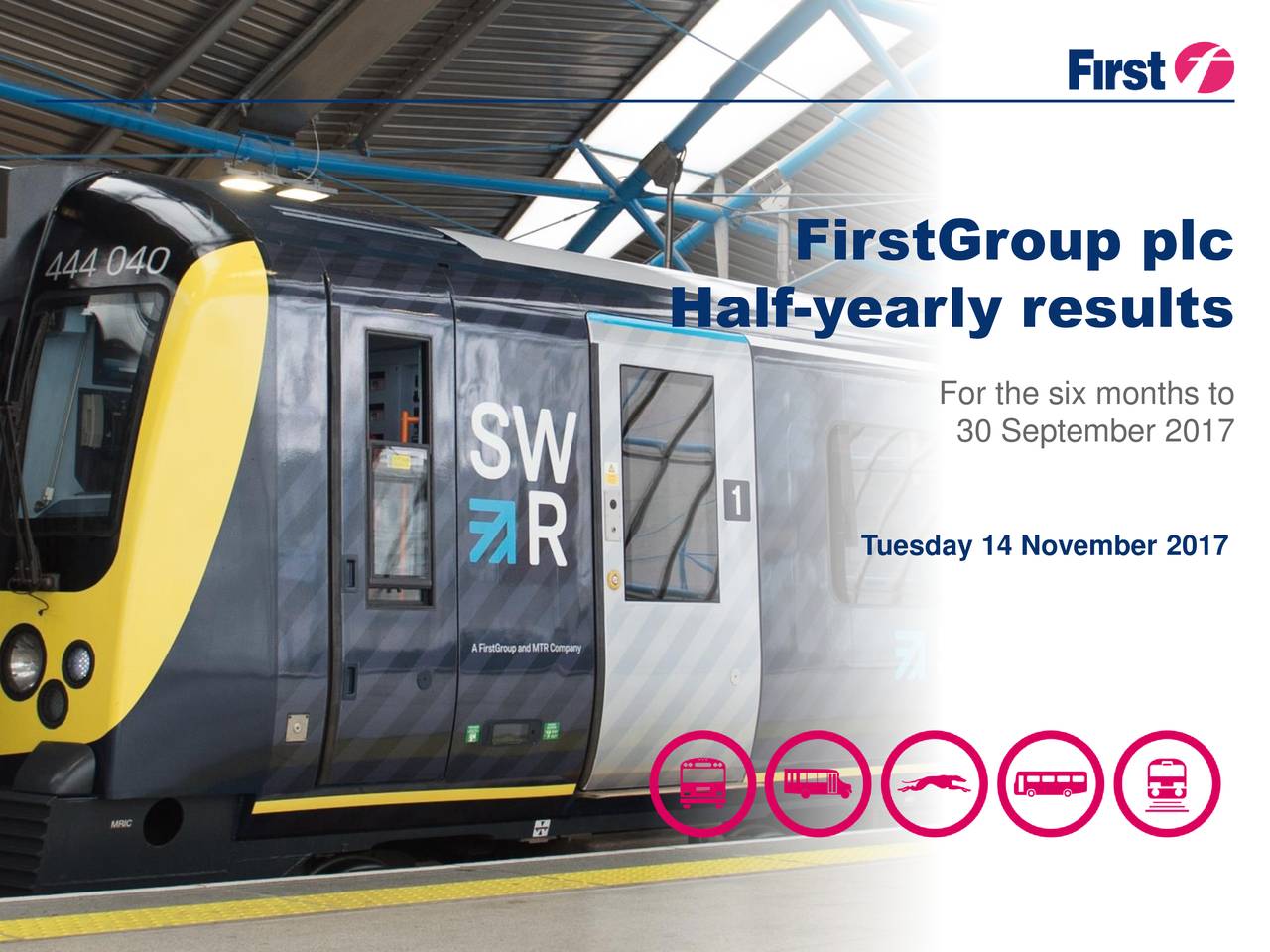Firstgroup PLC 2017 Q2 - Results - Earnings Call Slides (OTCMKTS:FGROF ...