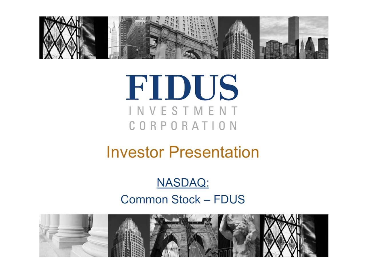 Fidus Investment 2022 Q4 - Results - Earnings Call Presentation (NASDAQ ...
