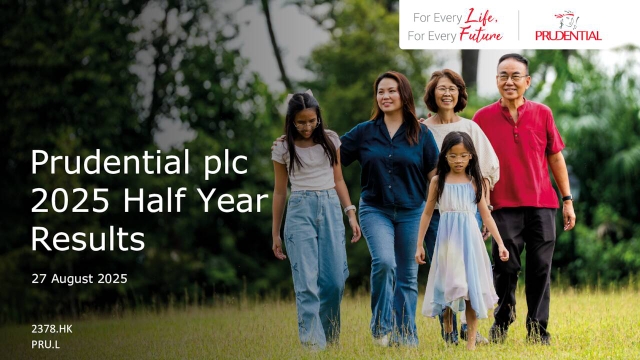 Prudential plc 2025 Q2 - Results - Earnings Call Presentation (NYSE:PUK ...