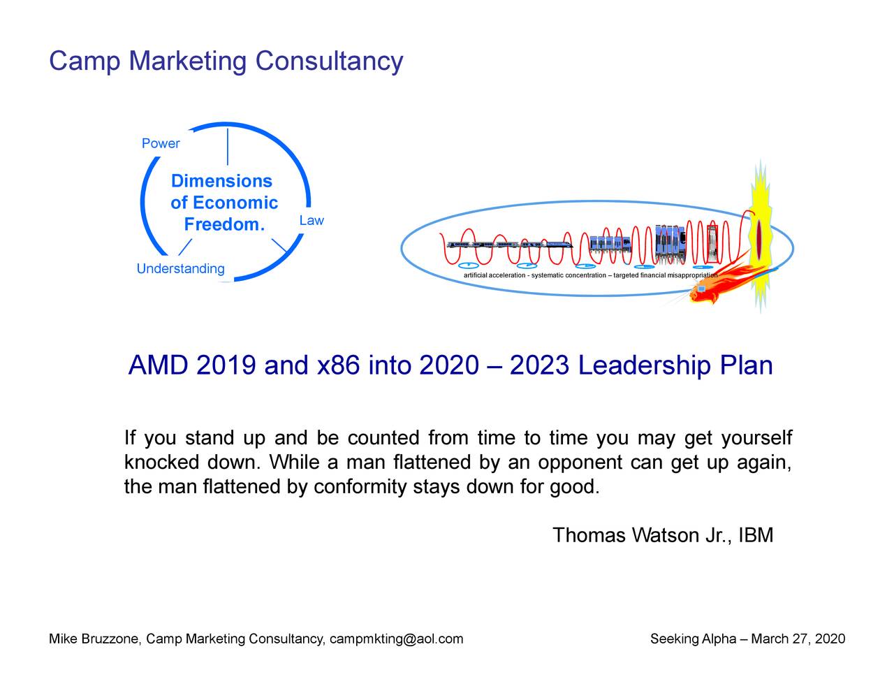 AMD X86 Into 2020 (NASDAQ:AMD) | Seeking Alpha