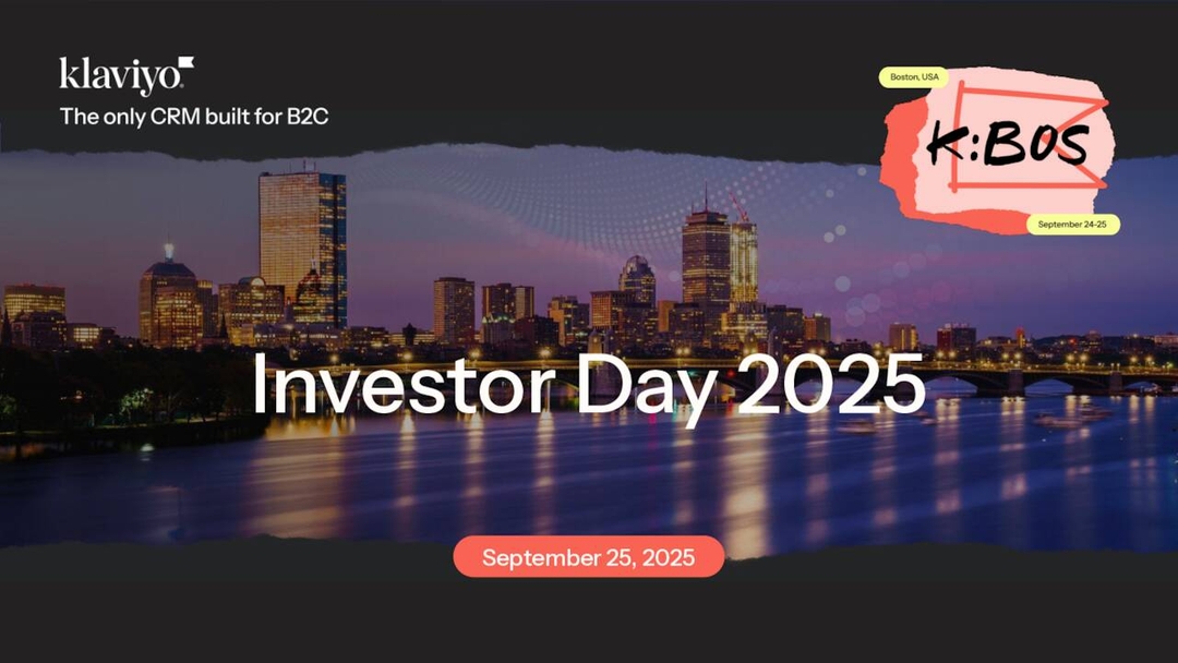 Klaviyo, Inc. (KVYO) Analyst/Investor Day - Slideshow (NYSE:KVYO) 2025-09-25 | Seeking Alpha