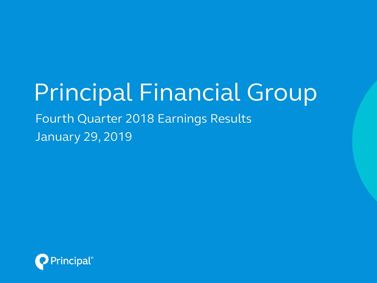 Principal Financial Group, Inc. 2018 Q4 - Results - Earnings Call ...