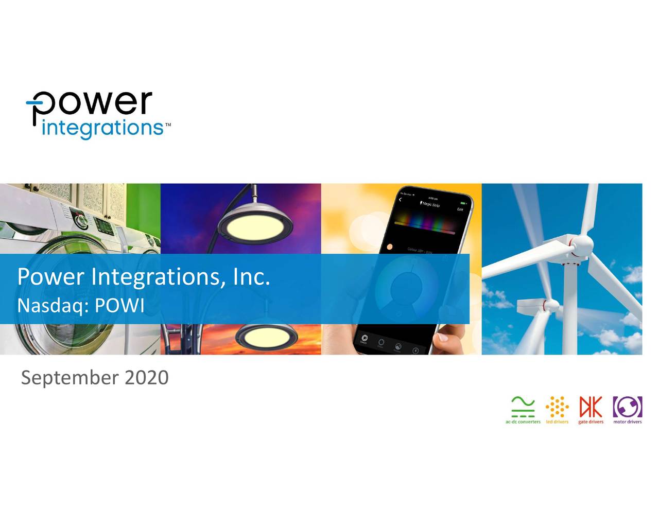 Power Integrations (POWI) Investor Presentation - Slideshow (NASDAQ ...