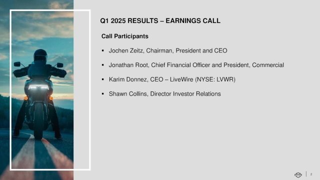 Harley-Davidson, Inc. 2025 Q1 - Results - Earnings Call Presentation (NYSE:HOG) 2025-05-01 ...