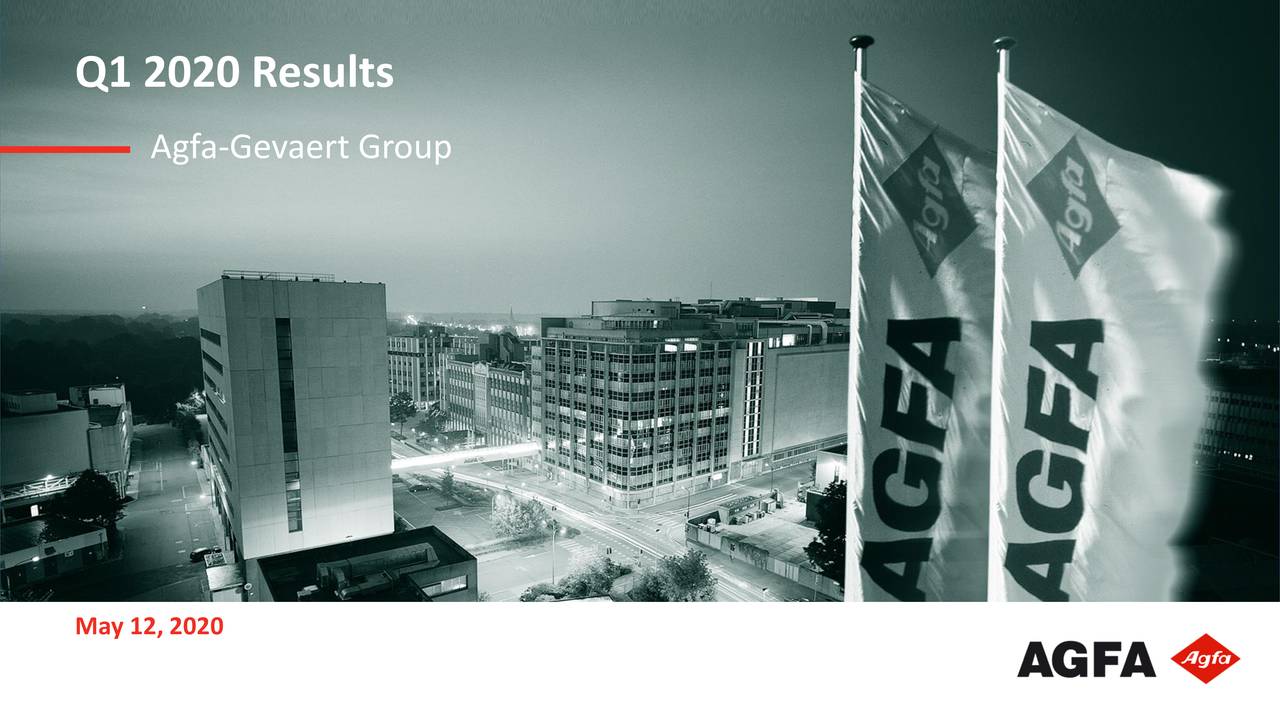 AGFA GAVARET ORD 2020 Q1 - Results - Earnings Call Presentation (OTCMKTS:AFGVF) | Seeking Alpha