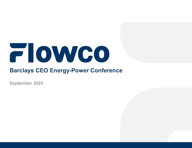 Flowco Holdings Inc. (FLOC) Presents at Barclays 39th Annual CEO Energy ...