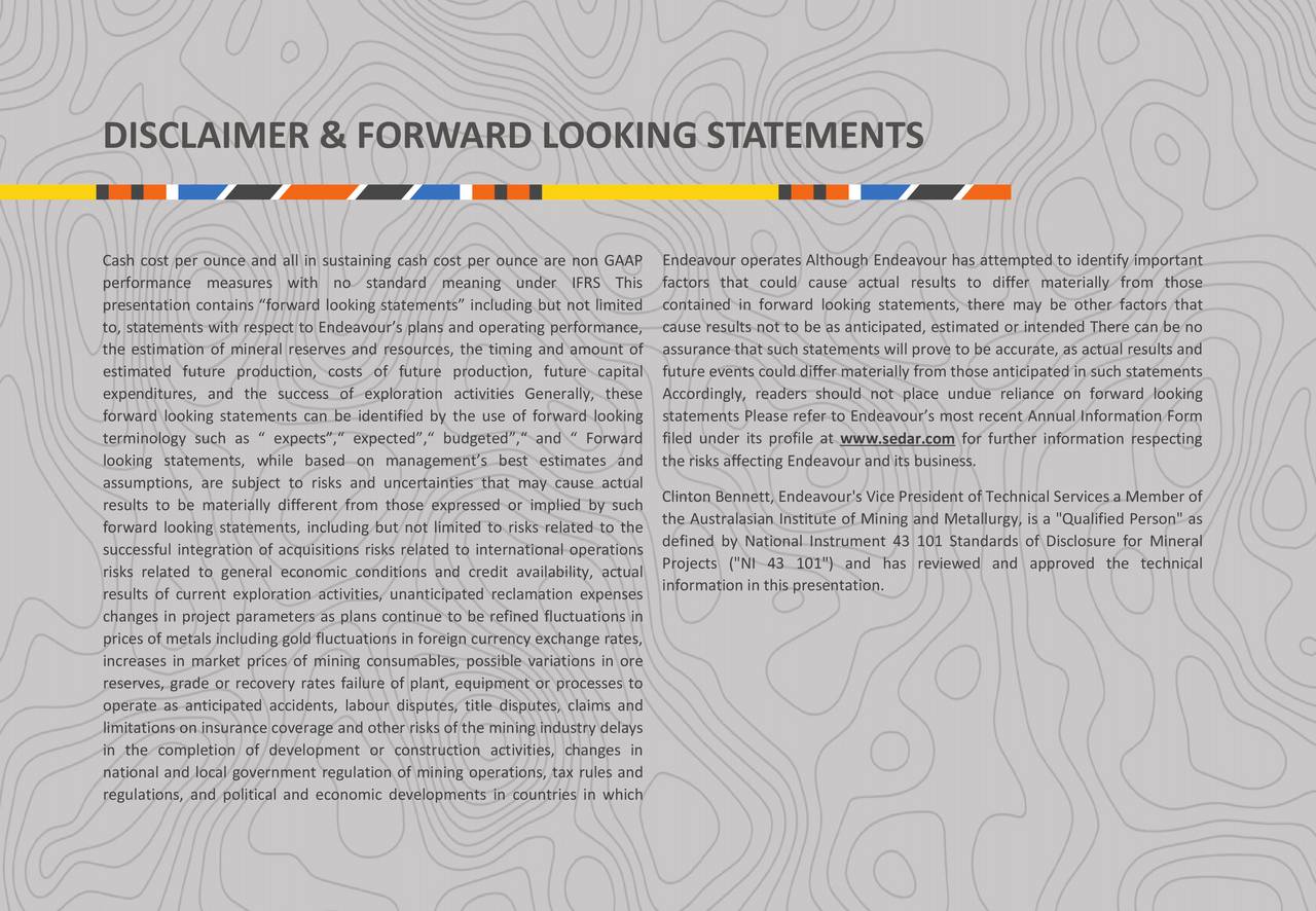 Endeavour Mining Corporation 2020 Q3 - Results - Earnings Call Presentation (OTCMKTS:EDVMF ...