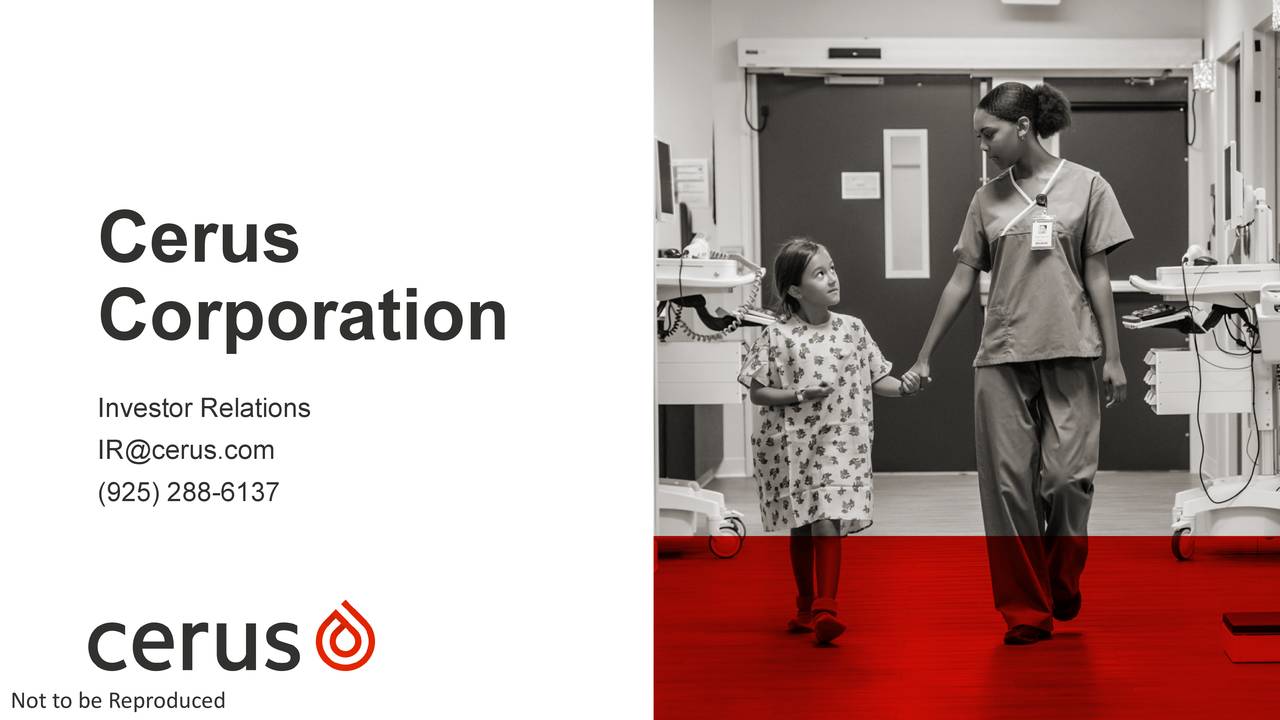 Cerus Corporation 2020 Q3 - Results - Earnings Call Presentation ...