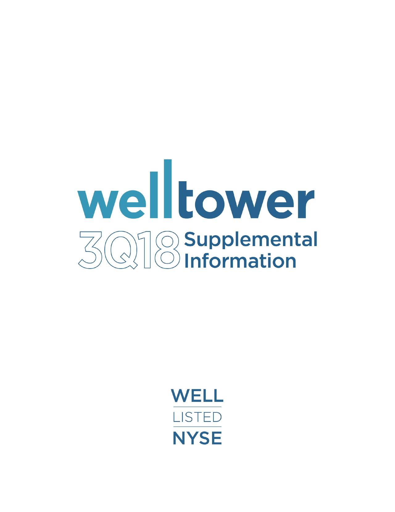 Welltower Inc. 2018 Q3 - Results - Earnings Call Slides (NYSE:WELL ...