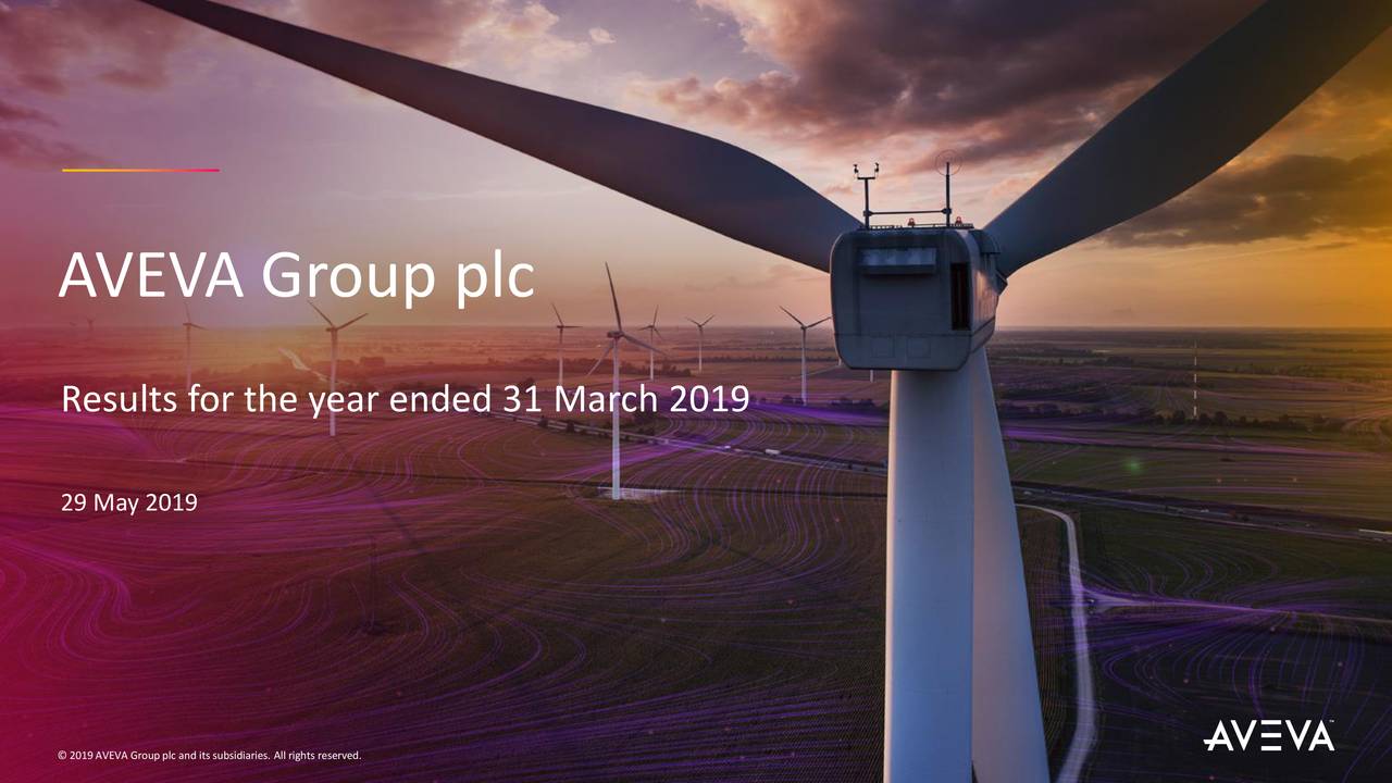 AVEVA Group plc 2019 Q2 - Results - Earnings Call Slides (OTCMKTS:AVEVF-DEFUNCT-20773) | Seeking ...