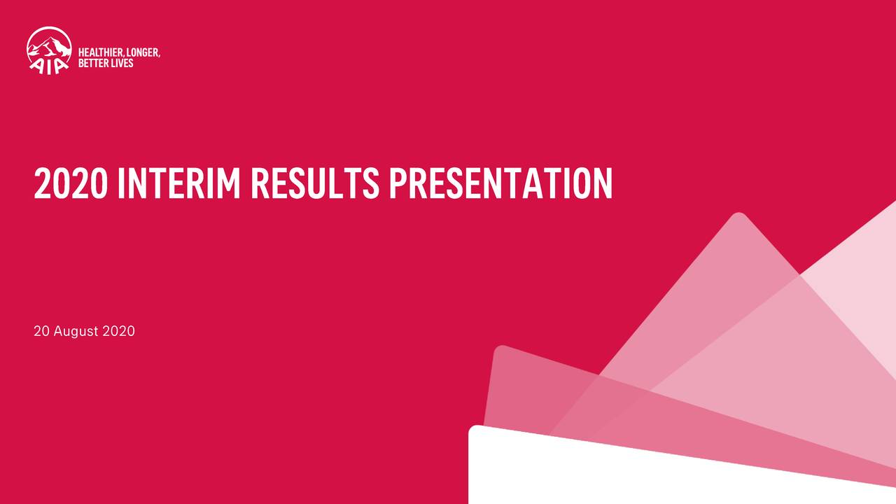 AIA Group Limited 2020 Q2 - Results - Earnings Call Presentation ...