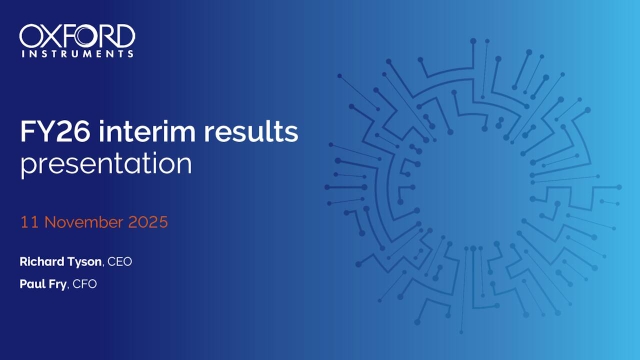 Oxford Instruments plc 2026 Q2 - Results - Earnings Call Presentation ...