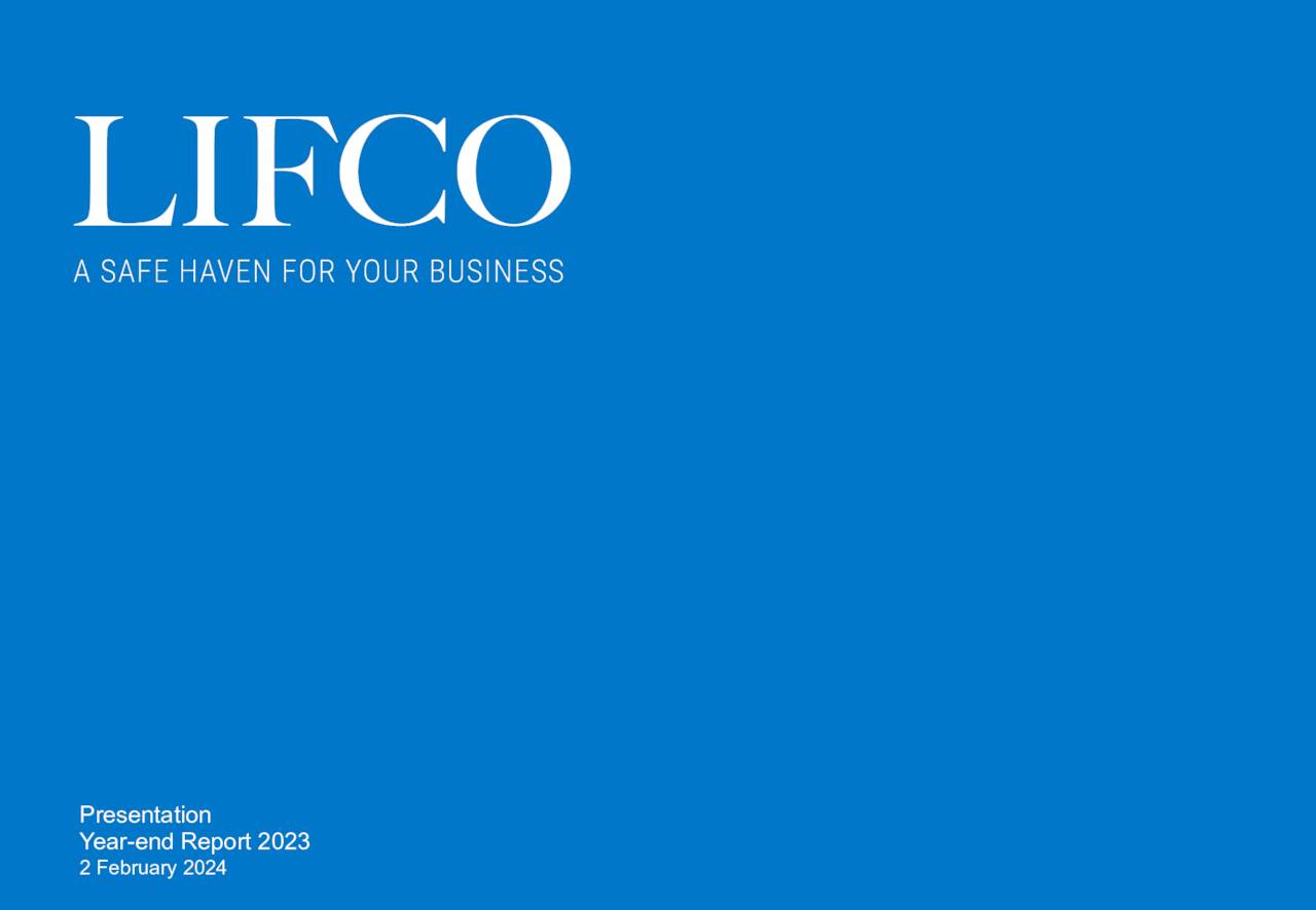 Lifco AB (publ) 2023 Q4 - Results - Earnings Call Presentation (OTCMKTS:LFABF) | Seeking Alpha