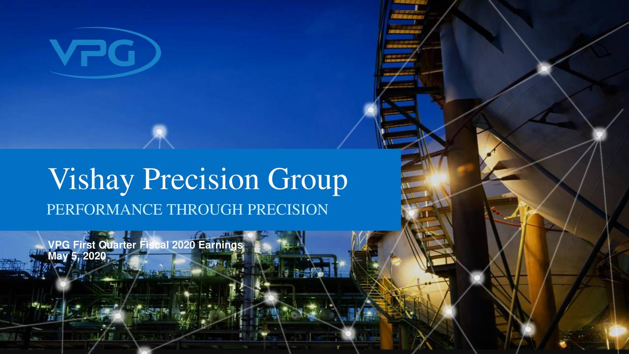 Vishay Precision Group, Inc. 2020 Q1 - Results - Earnings Call Presentation (NYSE:VPG) | Seeking ...