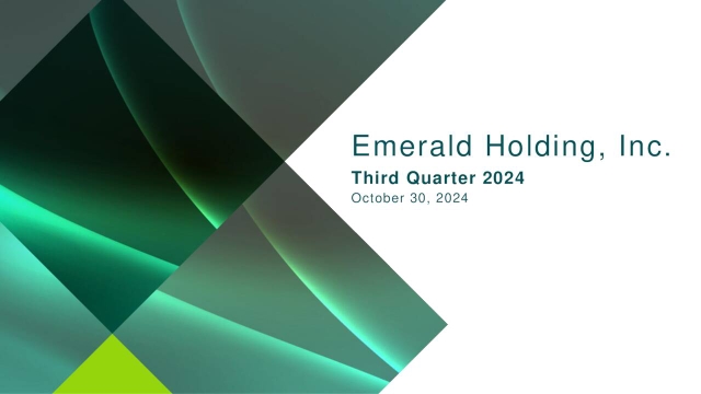 Emerald Holding, Inc. 2024 Q3 - Results - Earnings Call Presentation ...