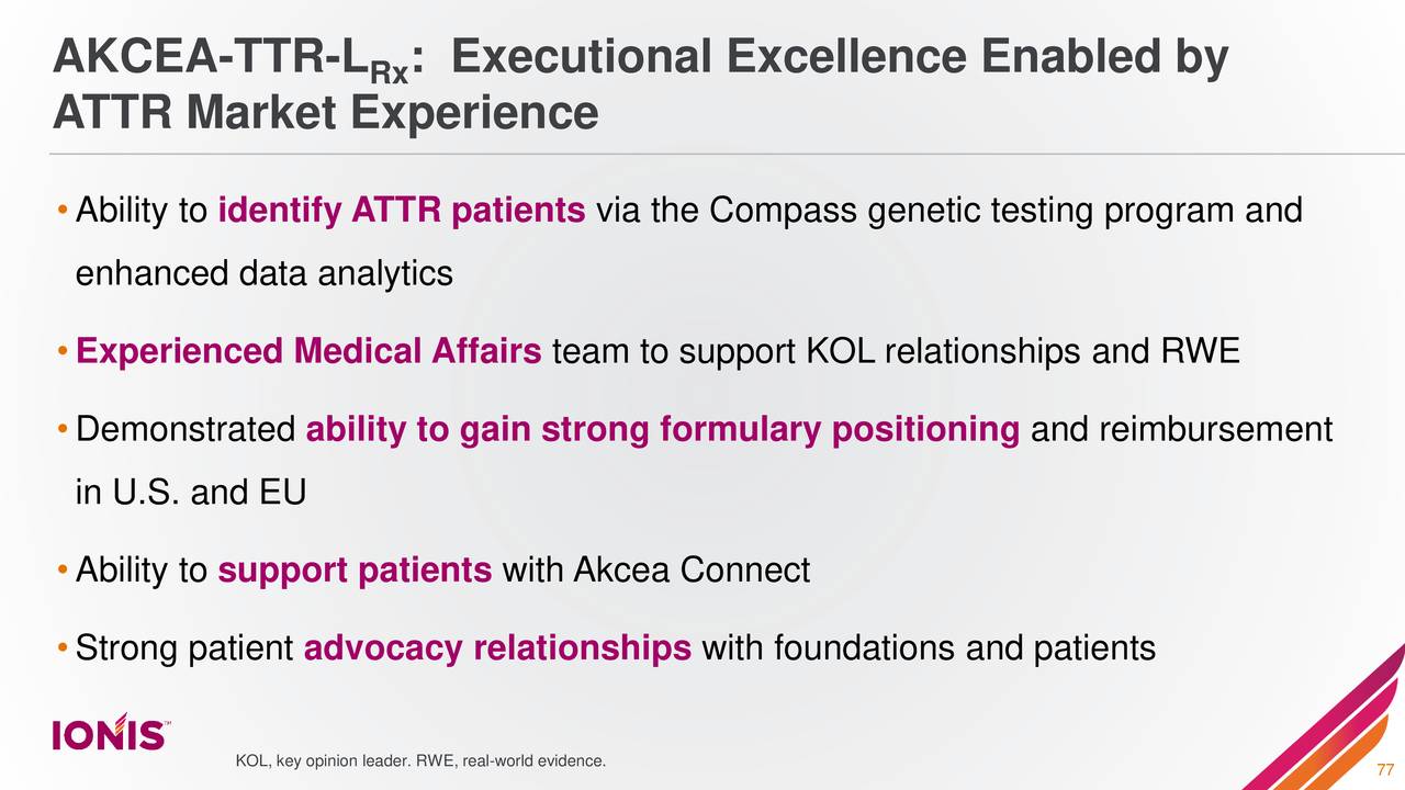 Ionis Pharmaceuticals (IONS) Investor Presentation - Slideshow (NASDAQ ...