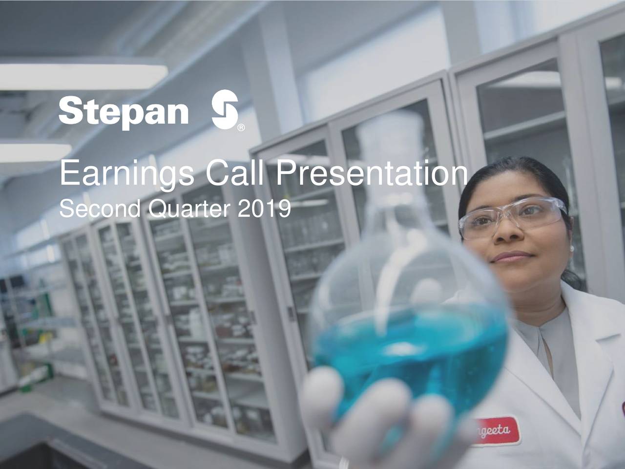 Stepan Company 2019 Q2 - Results - Earnings Call Slides (NYSE:SCL ...