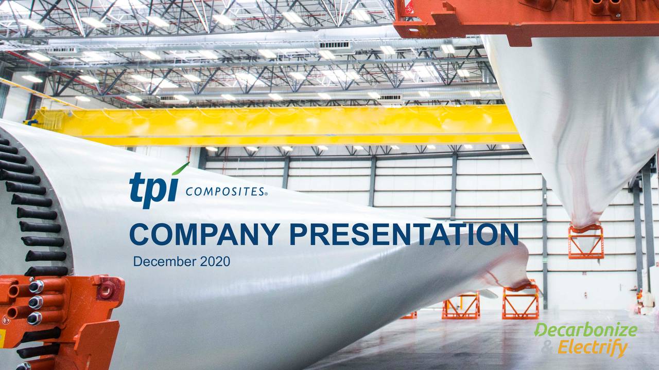 TPI Composites (TPIC) Investor Presentation - Slideshow (NASDAQ:TPIC ...