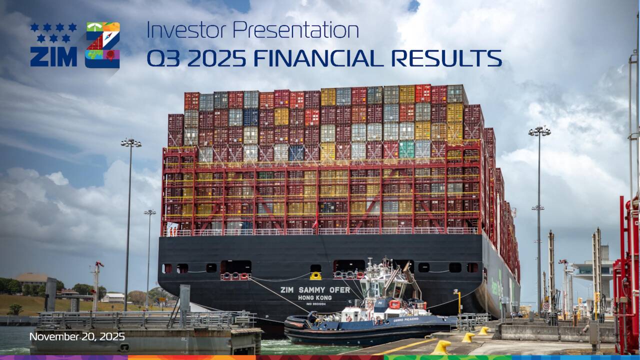 ZIM Integrated Shipping Services Ltd. 2025 Q3 - Results - Earnings Call ...