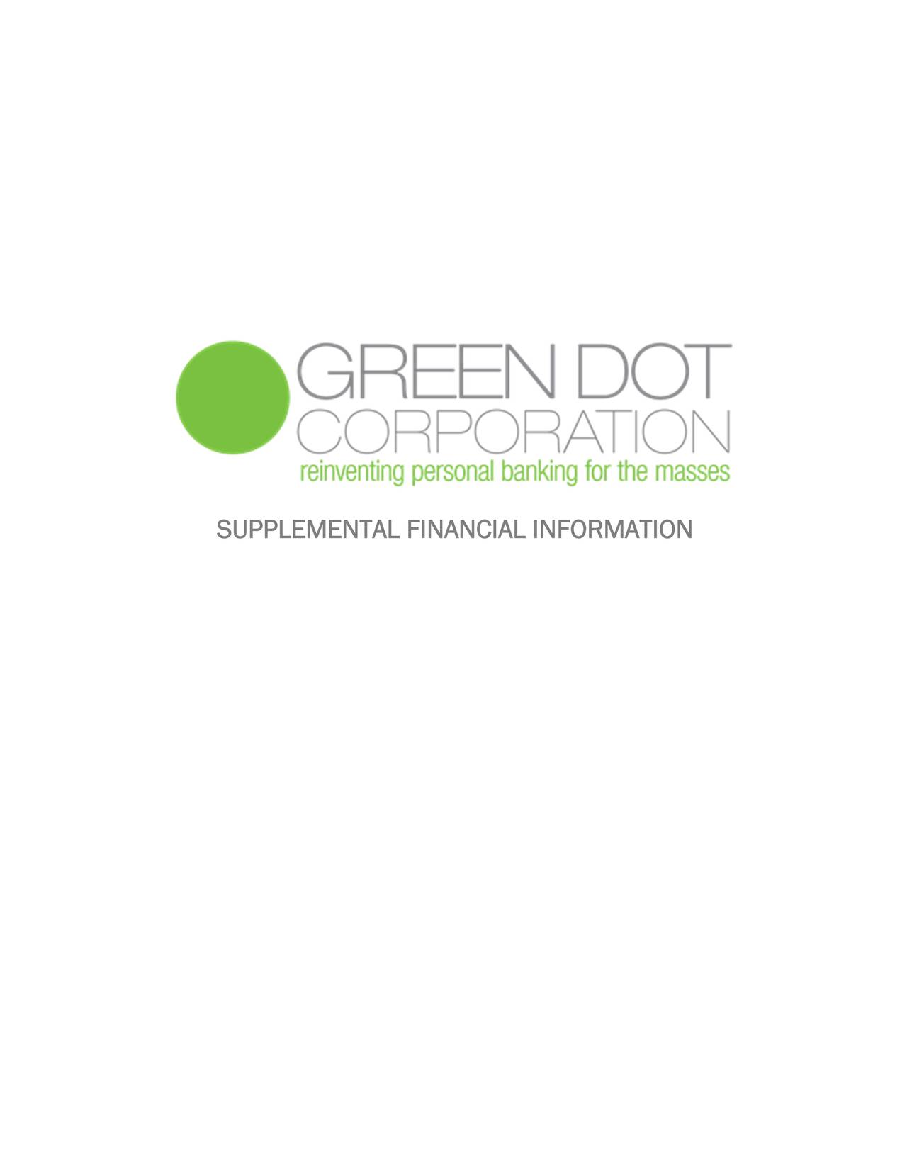 Green Dot Corporation 2021 Q2 - Results - Earnings Call Presentation ...