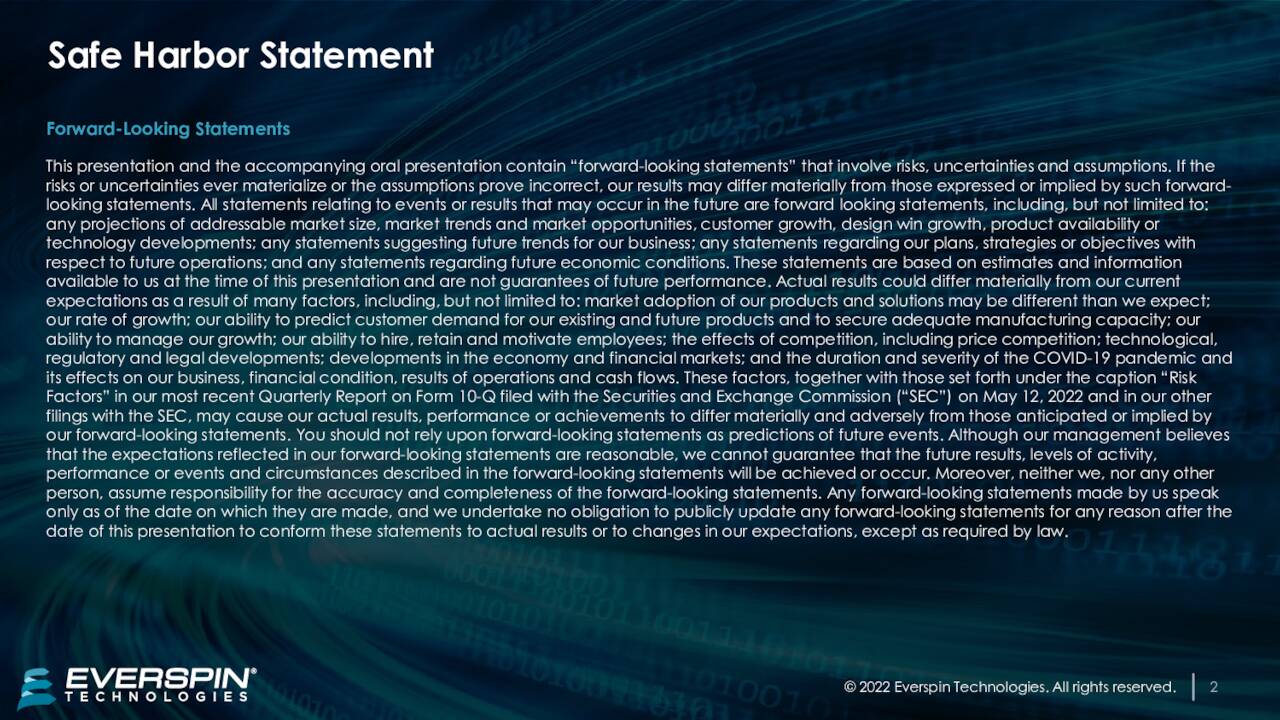 Everspin Technologies (MRAM) Investor Presentation - Slideshow (NASDAQ ...