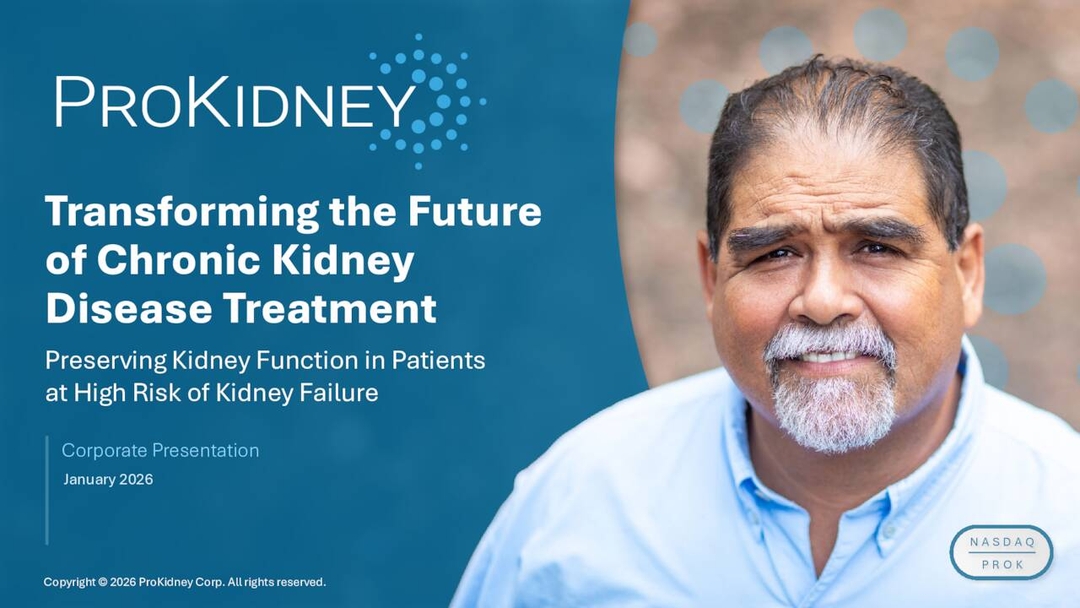 ProKidney Corp. (PROK) Presents at 44th Annual J.P. Morgan Healthcare ...