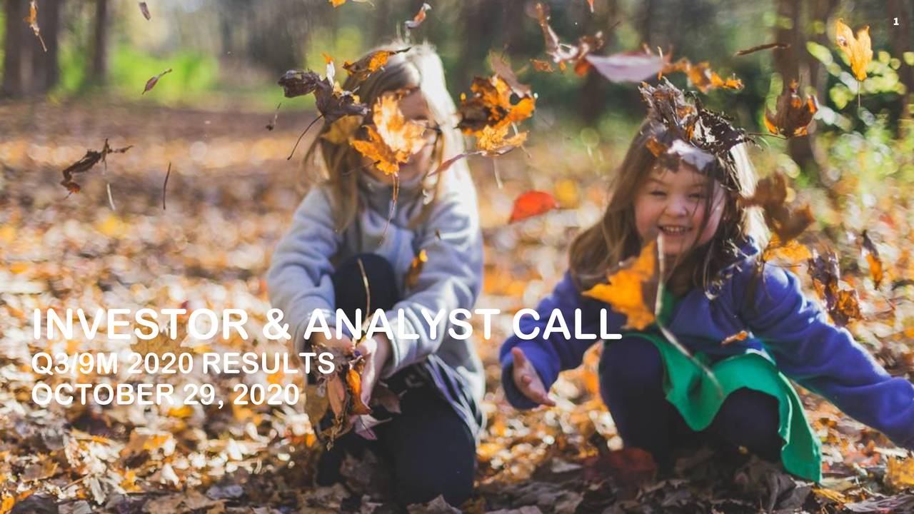 Telenet Group Holding NV 2020 Q3 - Results - Earnings Call Presentation (OTCMKTS:TLGHF-DEFUNCT ...