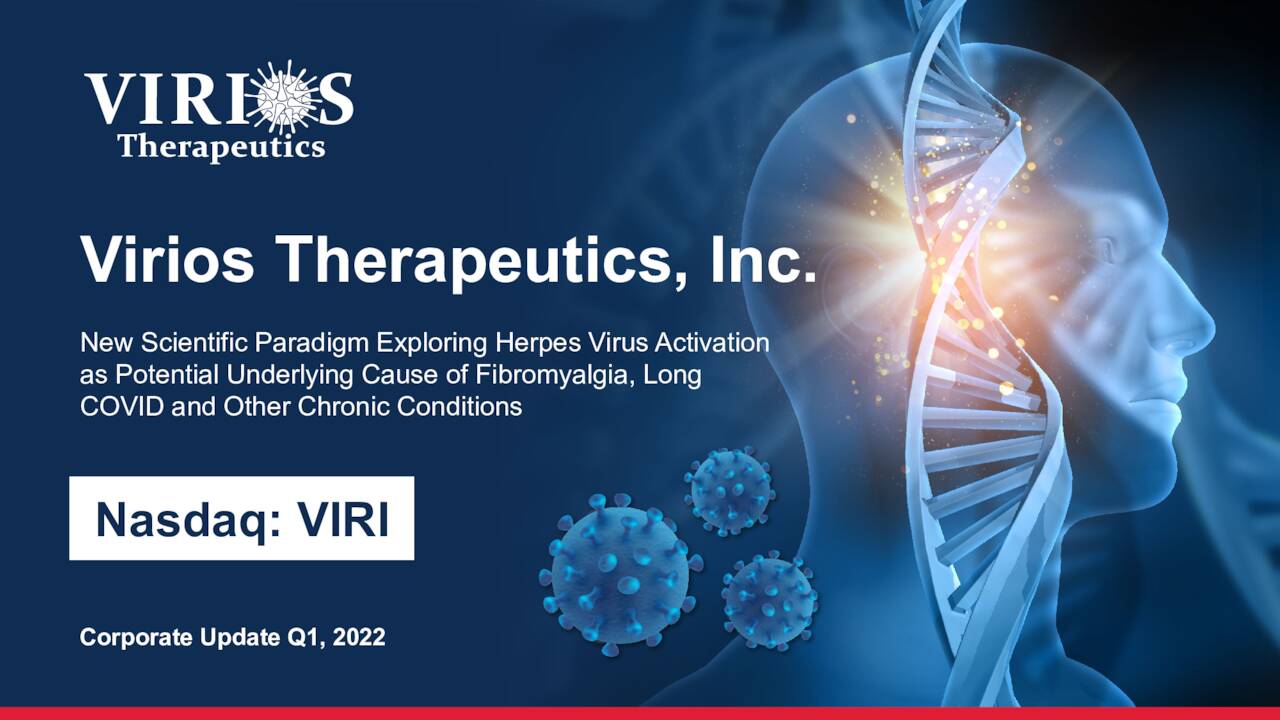 Virios Therapeutics (VIRI) Investor Presentation - Slideshow (NASDAQ ...