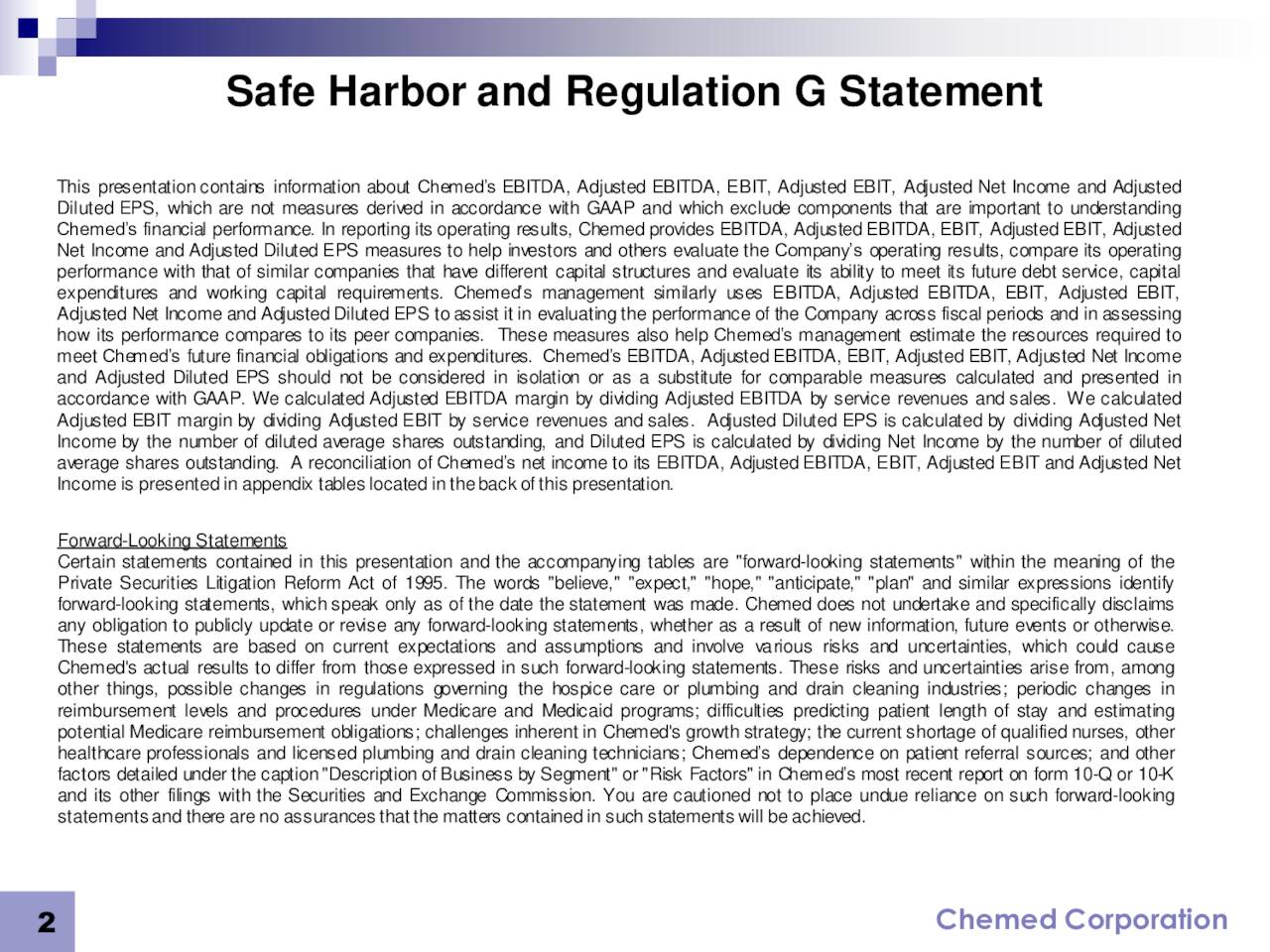 Chemed Corporation 2023 Q1 - Results - Earnings Call Presentation (NYSE ...