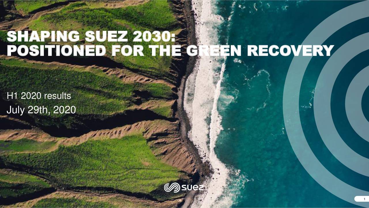 Suez SA 2020 Q2 - Results - Earnings Call Presentation (OTCMKTS:SZEVF ...