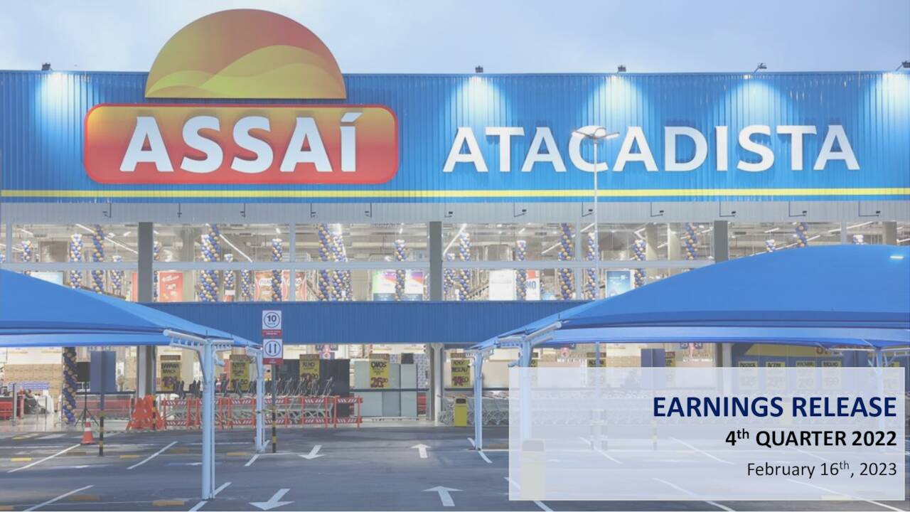 Sendas Distribuidora S.A. 2022 Q4 - Results - Earnings Call ...