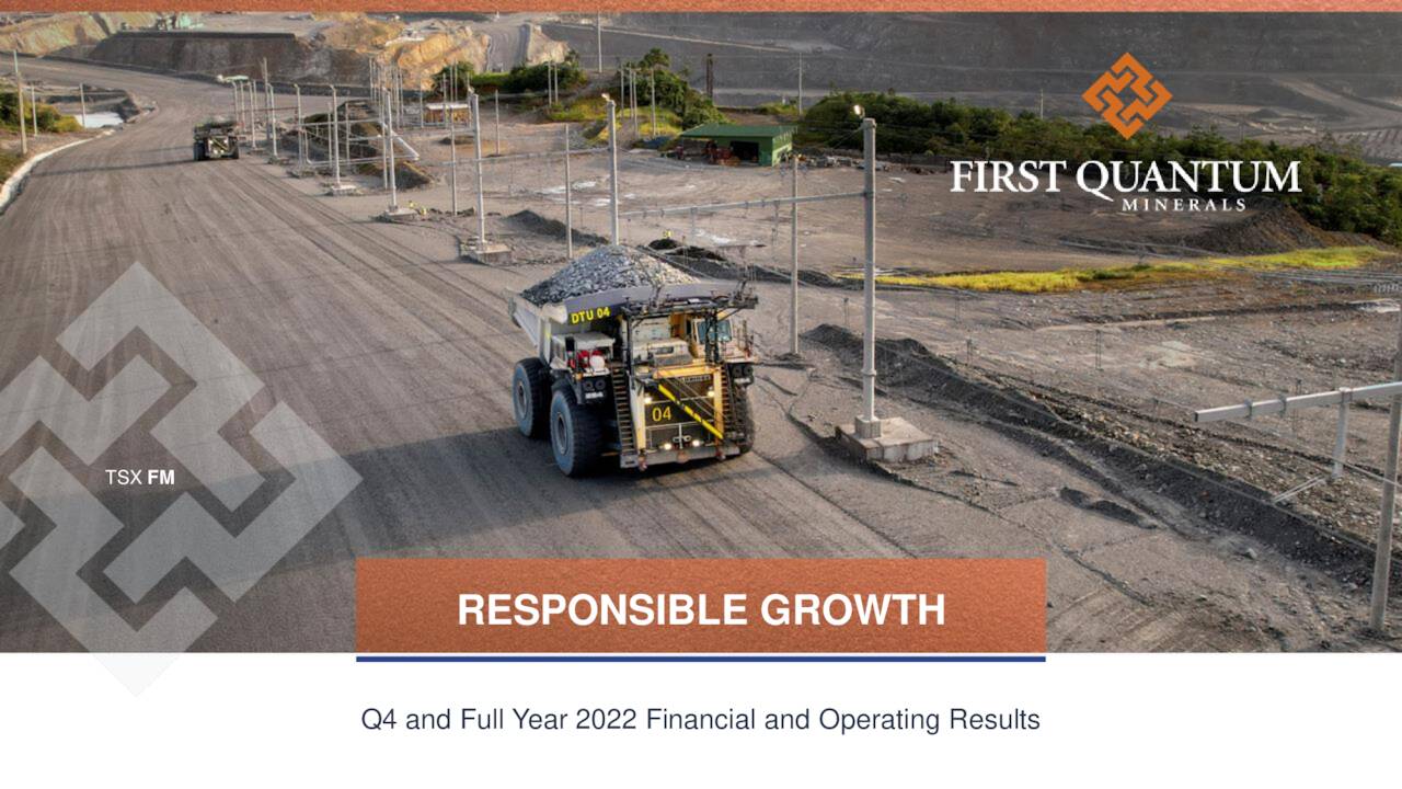 First Quantum Minerals Ltd. 2022 Q4 - Results - Earnings Call ...
