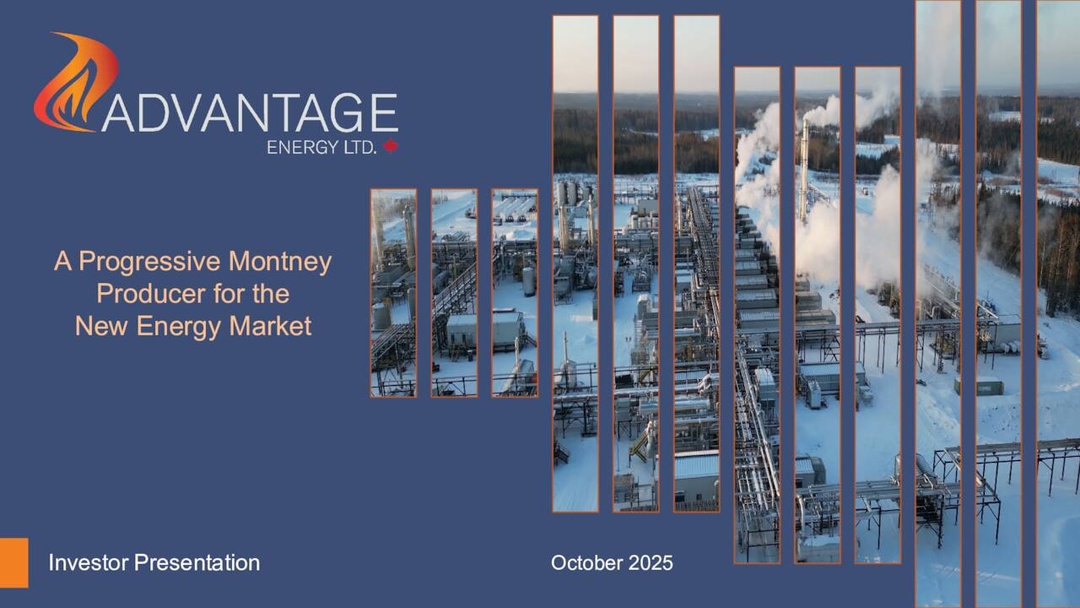 Advantage Energy Ltd. 2025 Q3 - Results - Earnings Call Presentation (TSX:AAV:CA) 2025-10-29 ...