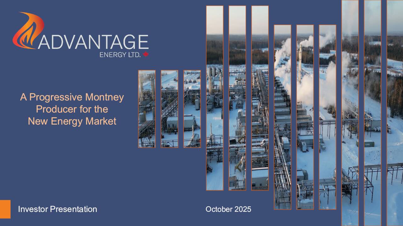 Advantage Energy Ltd. 2025 Q3 - Results - Earnings Call Presentation (TSX:AAV:CA) 2025-10-29 ...