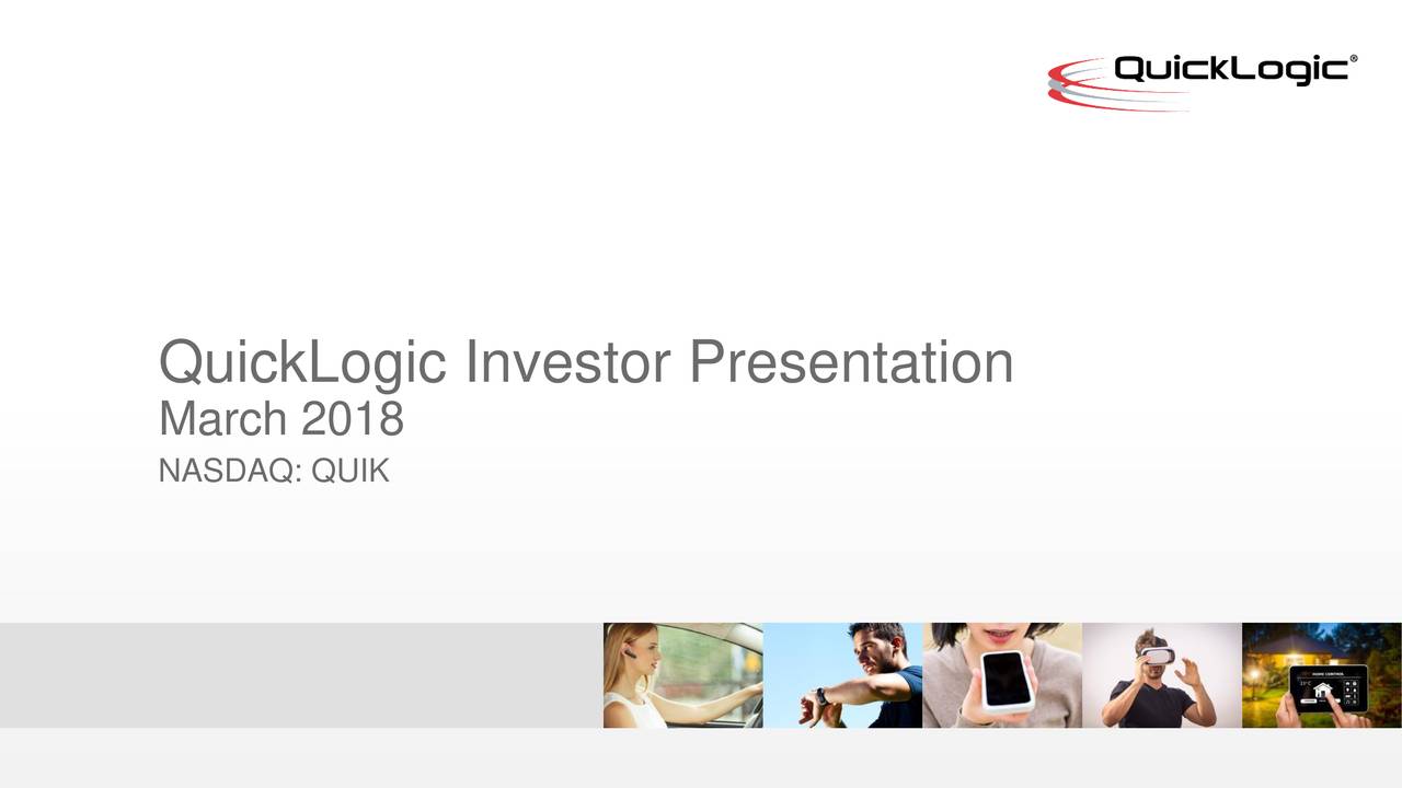 QuickLogic (QUIK) Presents At 30th Annual ROTH Conference - Slideshow ...