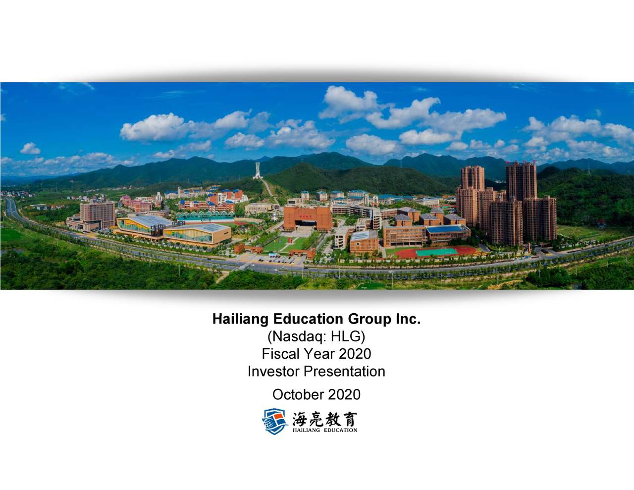 Hailiang Education Group Inc. 2020 Q4 - Results - Earnings Call Presentation (NASDAQ:HLG ...