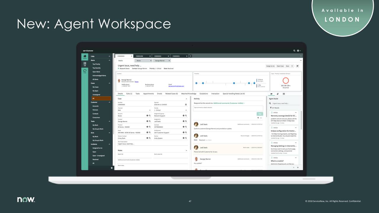 ServiceNow (NOW) Investor Presentation - Slideshow (NYSE:NOW) | Seeking ...